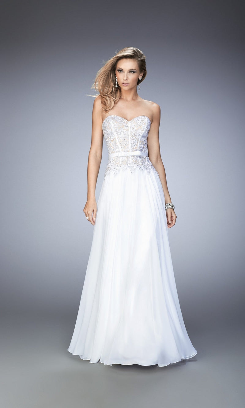 Long Formal La Femme Dress 22133