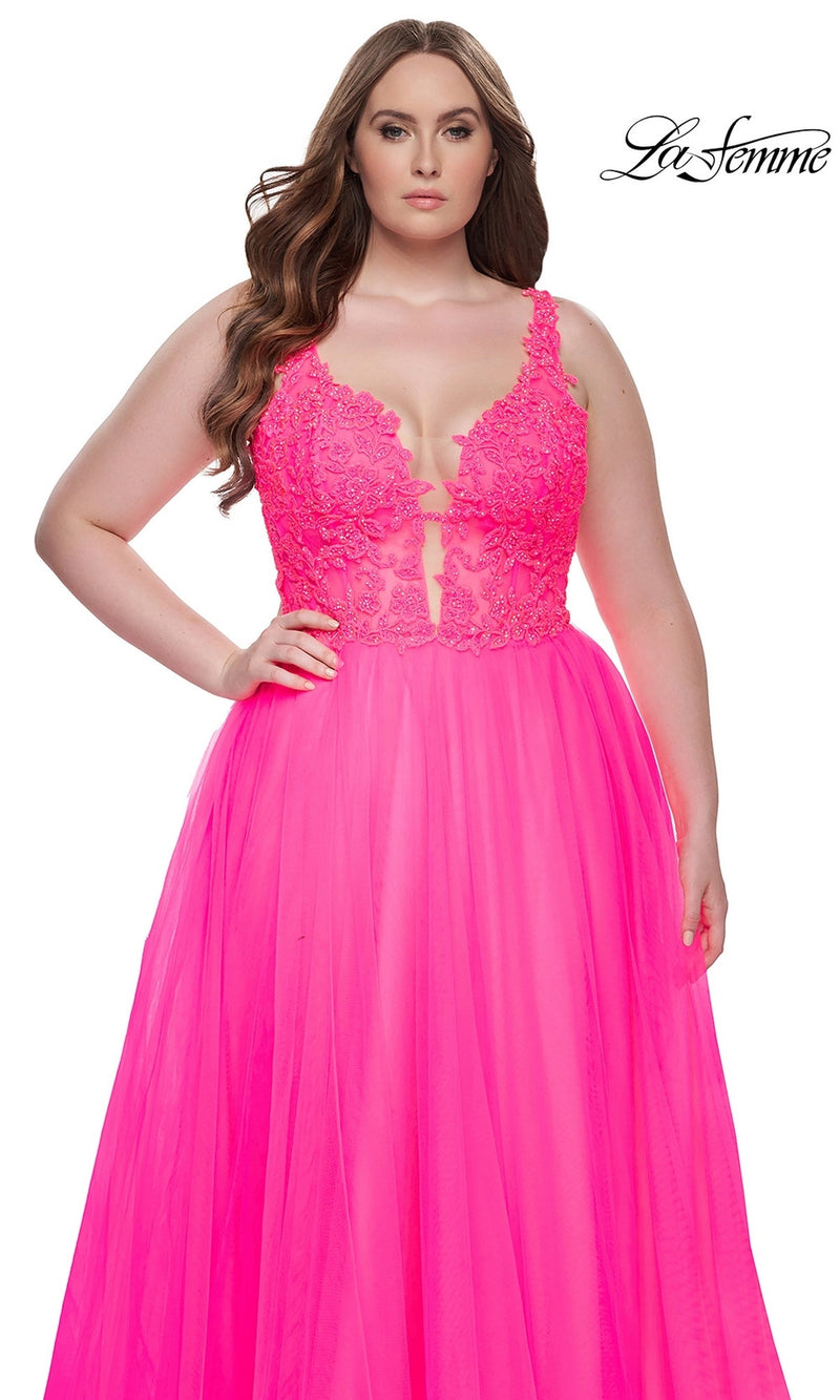 La Femme Dress 31394 Formal Prom Dress